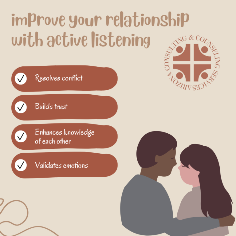 Improve your relationship with Active Listening | counselingataccs.com